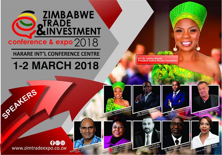 JUSTINA MUTALE – KEYNOTE SPEAKER AT ZIMBABWE TRADE & INVESTMENT EXPO ...